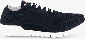 Kiton Ciro Paone Knitted fabric sneakers with embroidered logo - KITON CIRO PAONE - gender_Man