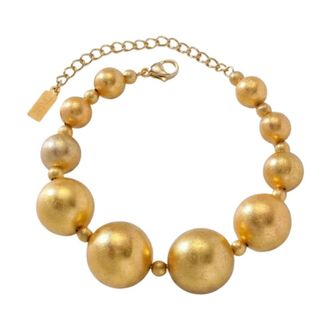 Dansk Copenhagen Bracelet Statement Solgerd - Femme - Accessoires - Jaune - Taille: ONE Size