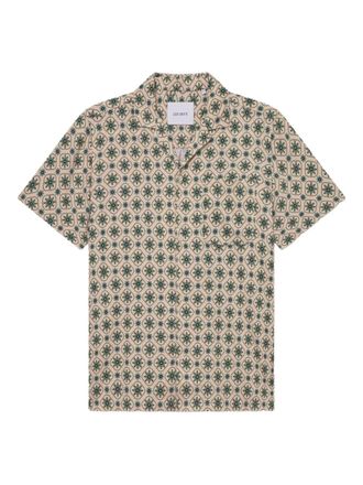 Les Deux chemise Lukas AOP - Tons neutres