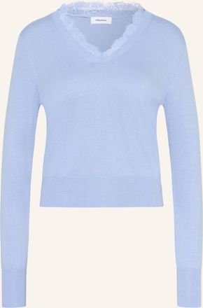 Darling Harbour Darling Harbour Pullover Mit Spitze blau