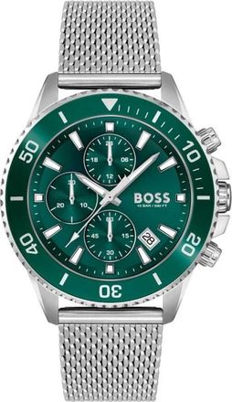 HUGO BOSS Homme, Accessoires, Gris, Taille: ONE Size Montre habill&eacute;e en acier inoxydable