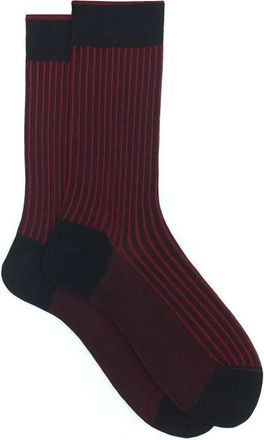 Gallo Gallo, Homme, Sous-v&ecirc;tements, Multicolore, Taille: S Short Twin-Rib Socks