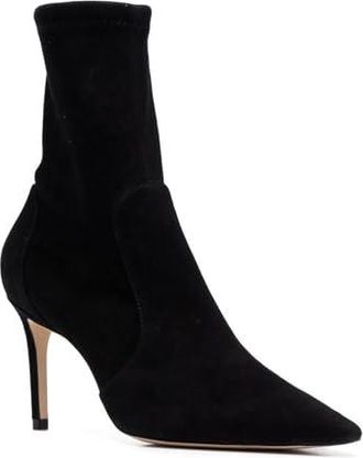 Generic Bottines Sexy à Talons Pointus pour Femme Bottines Tendance à Enfiler et à Talons Aiguilles Bottes élégantes et Confortables à Talons Hauts pour Lauto
