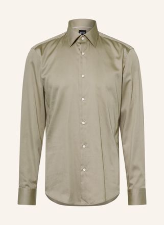 HUGO BOSS Hemd Joe Regular Fit beige