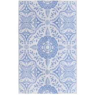 vidaXL Tapis dext&eacute;rieur Bleu azur&eacute; 190x290 cm pp