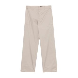 Fendi Straight Hosen - - Trousers - Herren - Beige - L