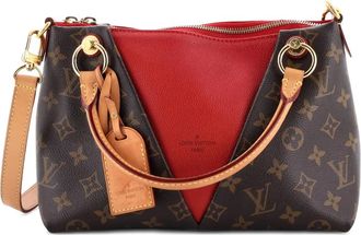 Louis Vuitton V Monogram Canvas and Leather BB tote bag - Marron