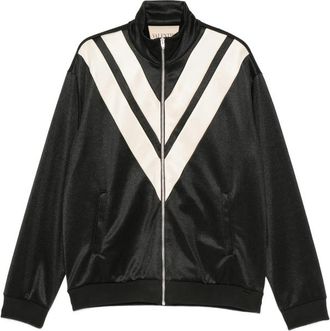 Valentino V-embellishment Bomber Jacket