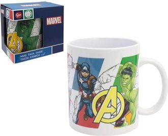 Cartoon Tasse en céramique Avengers Marvel modèle mug bol de petit déjeuner 325 ml pour enfants