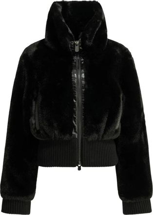 Pinko Pinko, Femme, Vestes, Noir, Taille: 36 FR Bagels Bomber