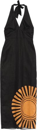 Cala de la Cruz Dasha Maxikleid - Schwarz