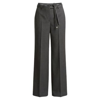 PESERICO Wide Hosen - - Trousers - Damen - Grau - XS