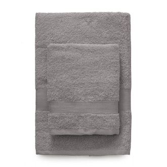 ZUCCHI Badtextilienset aus Frottee 1 + 1, Waschlappen und G&auml;stetuch, wasserblau, Art. 3344 shadow