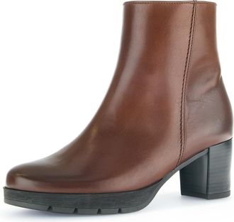 Gabor Damen Ankle Boots, Frauen Stiefeletten,Moderate Mehrweite (G),uebergangsstiefel,gef&uuml;ttert,stiefel,bootee,sattel/EF (Mel.),40 EU / 6.5 UK