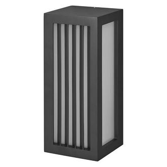 Osram ENDURA CLASSIC RADICK W Au&szlig;enleuchte, Wandleuchte, E27-Fassung, dunkelgrau, Aluminium, schnelle & einfache Installation, mattierter Diffusor, IP65 Sch