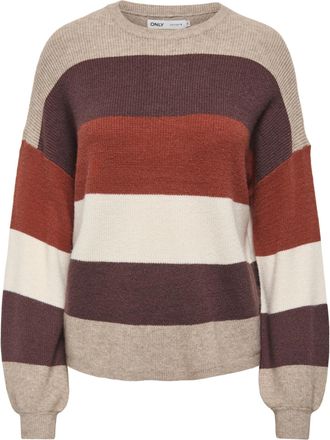 Only Onlatia L/S Stripe Pullov KNT Noos