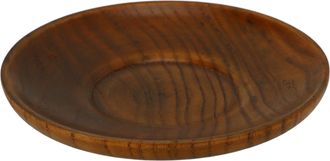 Angoily Kleiner Runder Untersetzer aus Robustem Holz Multifunktionale Saucenschale f&uuml;r Kaffee Gew&uuml;rze und Dips Kompakt und Leicht f&uuml;r Zuhause und Gastronomie