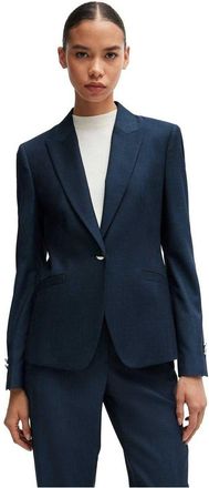 HUGO BOSS Blazer f&uuml;r Damen, Formell, Regul&auml;r (Blau)
