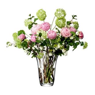 LSA International FW06 Vase ouvert Flower, hauteur 23 cm, transparent