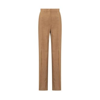 Max Mara Straight Hosen - - Trousers - Damen - Braun - L