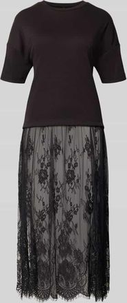 Only Flie&szlig;endes Freizeitkleid mit Spitzenbesatz Modell TAHLIA