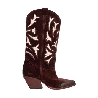 Elena Iachi Texano - Femme - Chaussures - Rouge - Taille: 37 EU