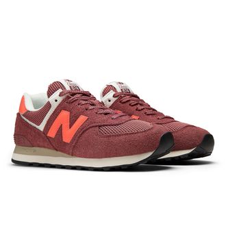 New Balance Sneaker NEW BALANCE 574, Damen, Gr. 37,5, apollo gold, Synthetik, Textil, Schuhe Sneaker, mit Gummilaufsohle, Topseller