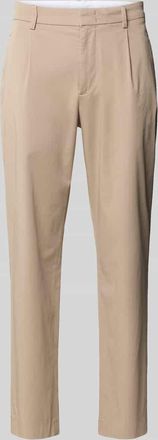 Mc Neal Loose Fit Bundfaltenhose mit Ges&auml;&szlig;taschen