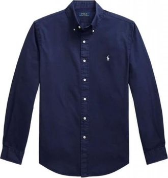 Ralph Lauren Homme, Chemises, Bleu, Taille: S Logo Shirt