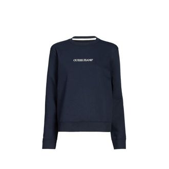 Guess Sweatshirt col rond en coton m&eacute;lang&eacute;