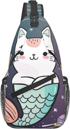 Generic Sac &agrave; bandouli&egrave;re mignon poisson-chat pour homme Sac &agrave; dos de randonn&eacute;e Sac &agrave; dos de randonn&eacute;e