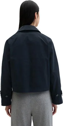 Marc O'Polo Kurzjacke Trenchjacke relaxed aus Organic Cotton-Twill