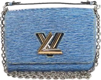 Louis Vuitton Pre-owned Cuir sacs-louis-vuitton - Femme - Pre-owned - Bleu - Taille: ONE Size