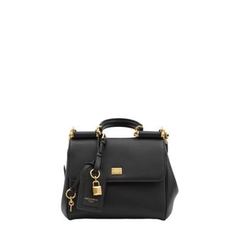 Dolce & Gabbana Kleine My Sicily Handtasche - - Bags - Damen - Schwarzk - ONE SIZE