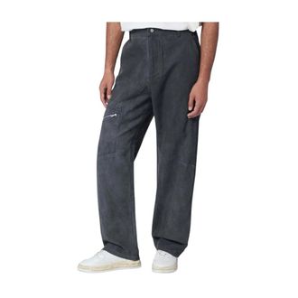 Represent Represent, Homme, Pantalons, Noir, Taille: XL Pantalon de travail en coton