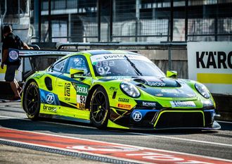 Calvendo Poster 59,4 x 42,0 cm Querformat SSR Performance Porsche 911 GT3 R| Bilder, Kunstdruck, Wandbild, Wanddeko, Prints ohne Rahmen