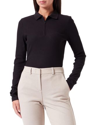 QS by s.Oliver Q/S designed by - s.Oliver Damen 50.2.51.12.130.2120094 Shirt, Schwarz, XS EU