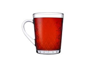 Pasabahce Ruby Becher mit Henkel 2er