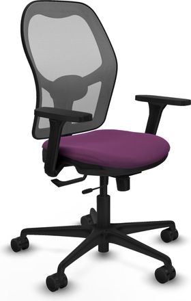 Piqueras y Crespo Drehstuhl f&uuml;r B&uuml;ro mit 3D-Armen, h&ouml;henverstellbare Lendenwirbelst&uuml;tze, ausgestattet mit Syncro/Traslack und eingespritztem Schaum. Mit Rollen von 65 m