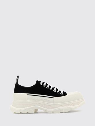 Alexander McQueen McQueen Baskets basses Tread Slick en toile avec semelle crant&eacute;e oversize