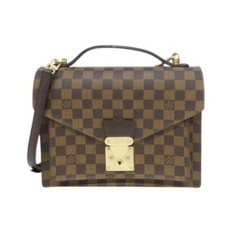 Louis Vuitton Sac bandouli&egrave;re Monceau Damier Pre-owned - Femme - Pre-owned - Brun - Taille: ONE Size