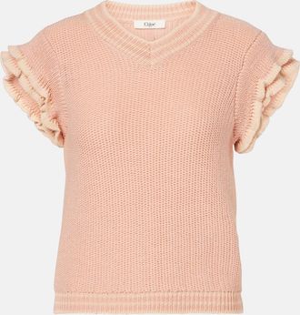 Chloé Chloé Top aus Wolle