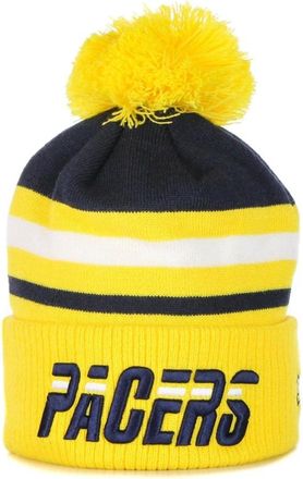New Era NBA City Pom Pom Beanie Hat - - Accessories - Herren - Gelb - ONE SIZE