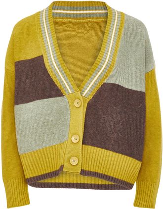 Dreimaster Dreimaster Strickjacke Frauen Moosgr&uuml;n