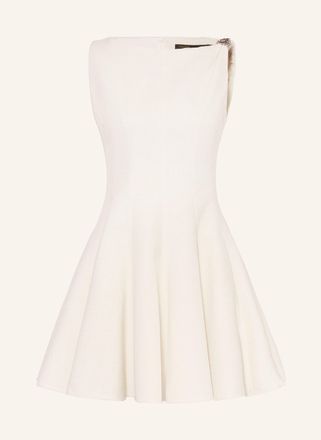 Maje Tweed-Kleid Mit Glitzergarn weiss