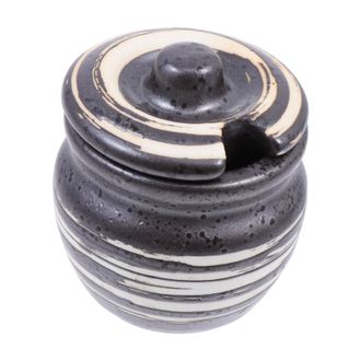 Cabilock Keramik Gew&uuml;rztopf 6x5.5x5.5cm F&uuml;r Kleine Gew&uuml;rze Senfbeh&auml;lter Mit Umweltfreundlichem Material F&uuml;r Japanische K&uuml;che