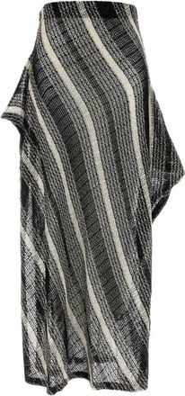 Missoni Femme, Jupes, Noir, Taille: 40 FR Longue jupe en maille avec application de sequins