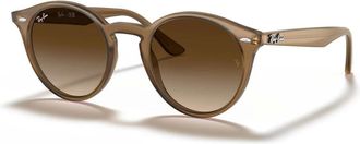 Ray-Ban unisex, Accessoires, Brun, Taille: 51 MM Rb2180 Round Lunettes de soleil