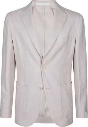Eleventy Giacca Soft Tasca Toppa - - Jackets - Herren - Rosa - 2XL