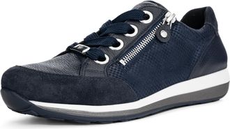 Ara Damen Osaka Sneaker, BLAU,BLAU/BLAU, 42 EU Weit